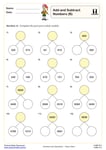 Add and subtract numbers (C) | 4th Grade PDF Addition Worksheets