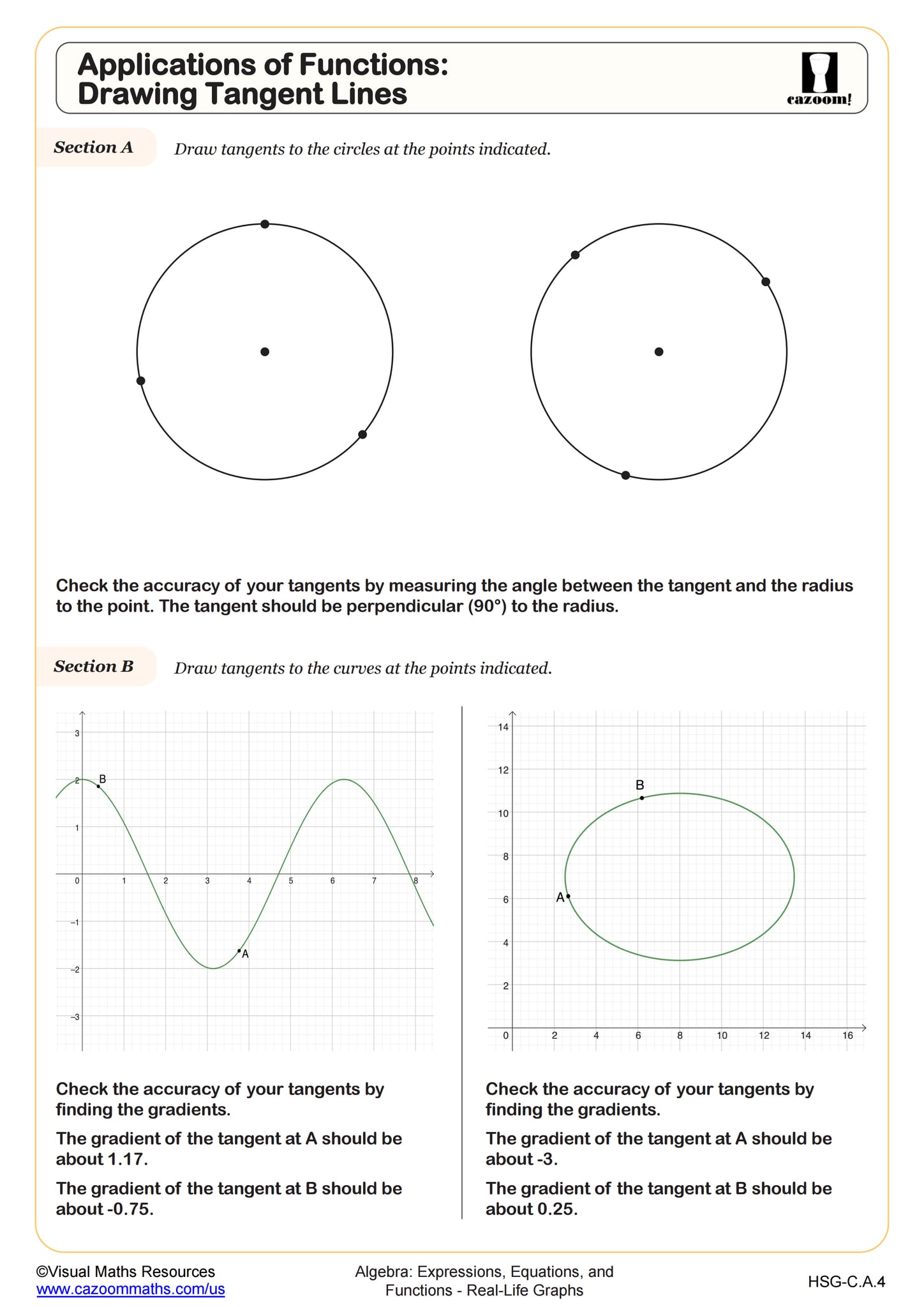 Applications of Functions: Water Levels Worksheet | Algebra I PDF ...