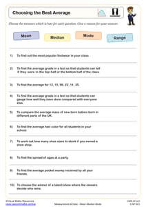 Choosing the Best Graphical Representation of Data Worksheet | PDF ...