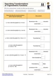Describing Translations of Figures Worksheet | PDF Printable Geometry ...