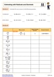 Estimating Rates of Change (B) Worksheet | Algebra I PDF Worksheets
