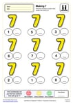 Making 20 with three numbers | PDF printable Addition Worksheets