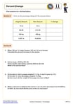 Percent Increase and Decrease Worksheet | Fun and Engaging 7th Grade ...