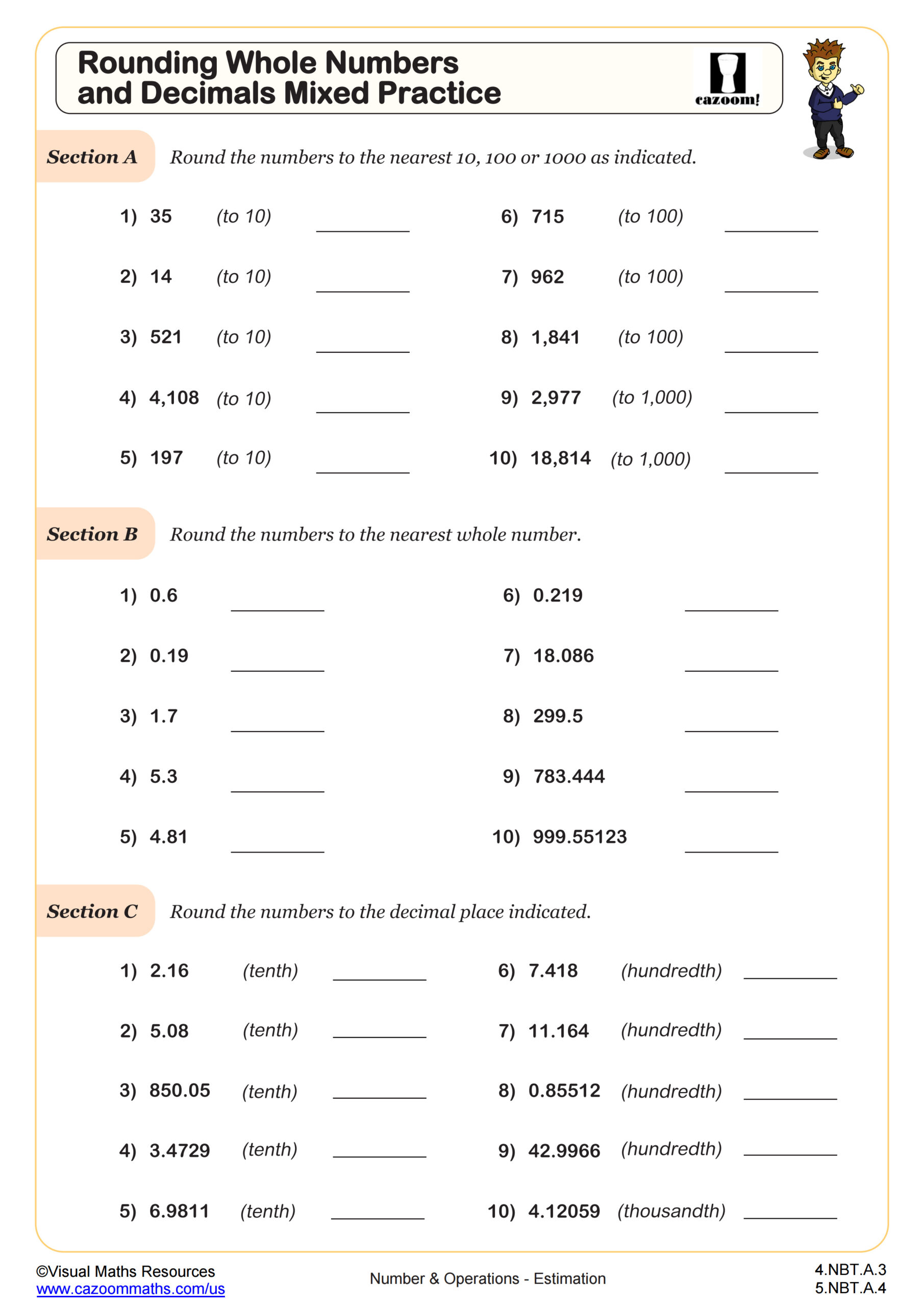 Truncating and Confidence Interval Worksheet | Fun and Engaging High ...
