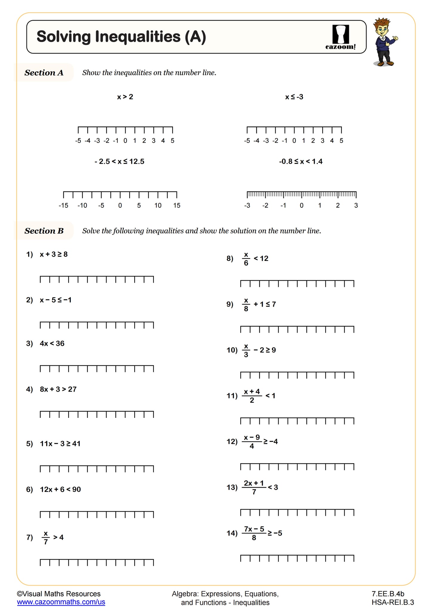 Solving Linear Equations with 2D Shapes Worksheet | Fun and Engaging ...