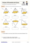 Volume Word Problems Worksheet | PDF Printable Geometry Worksheet