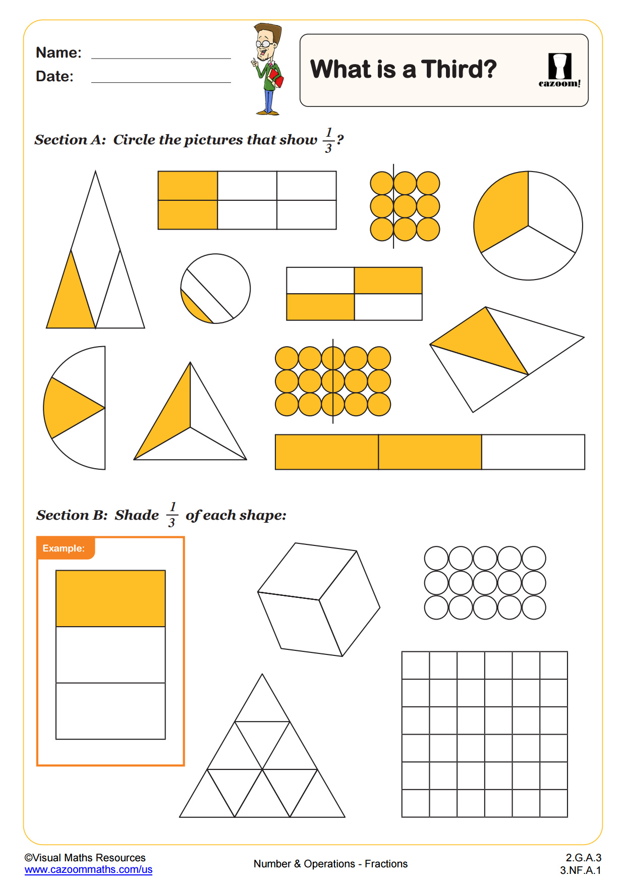 What is a Third | Fun and Engaging 2nd Grade PDF Worksheets