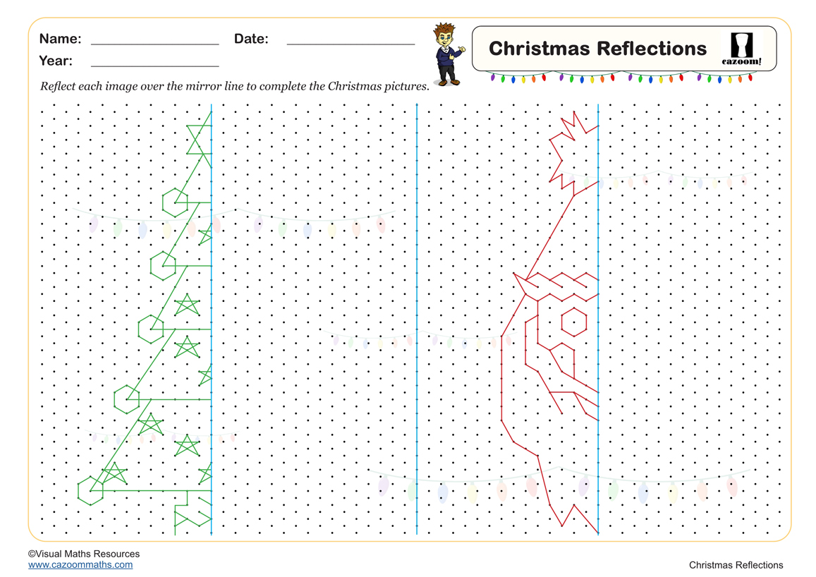 Festive Christmas Maths Worksheets | Cazoom Maths