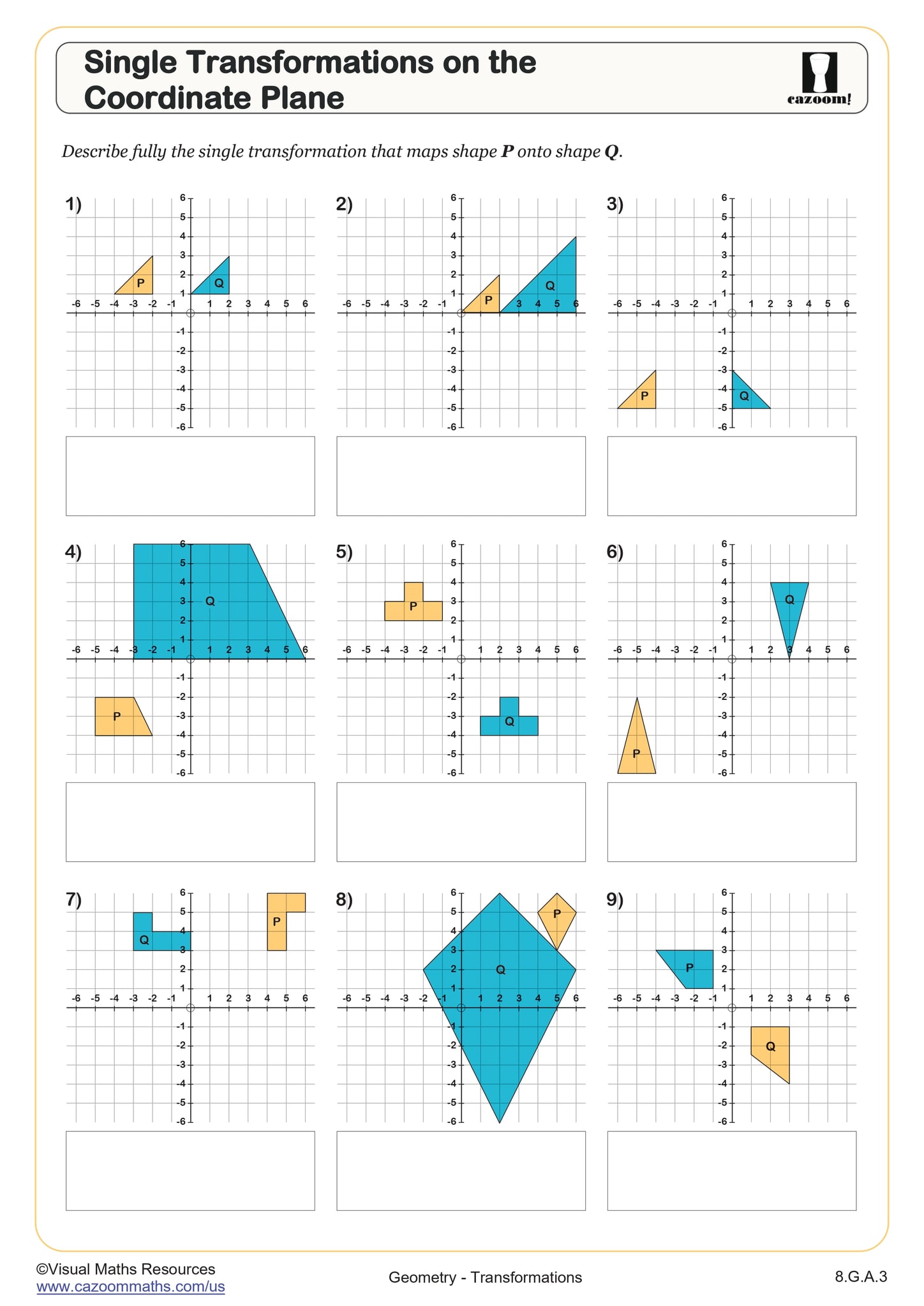 Calculating Angles in Triangles Worksheet | 4th Grade PDF Worksheets