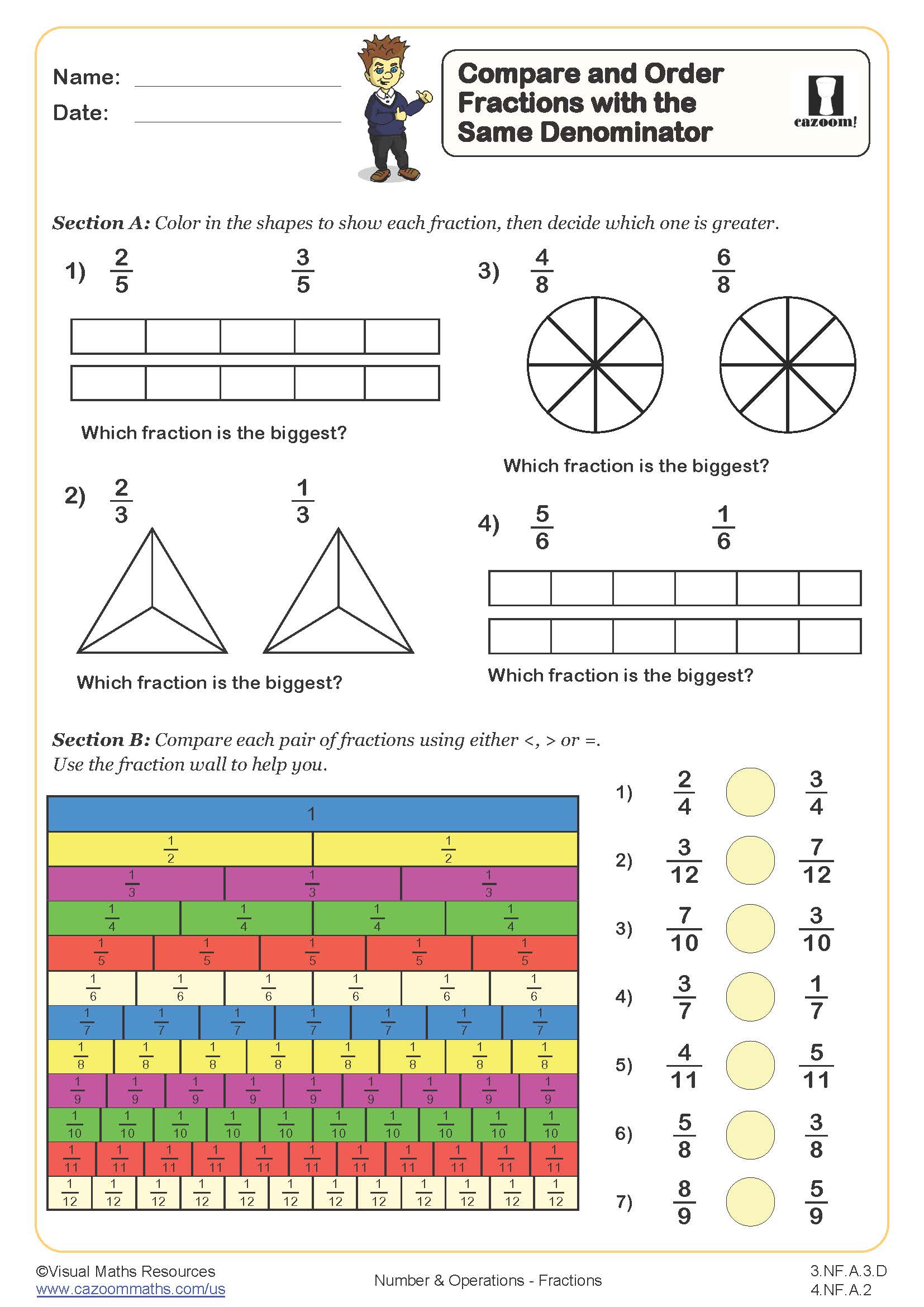 3rd Grade Math Problems | Download Printable Maths Worksheets