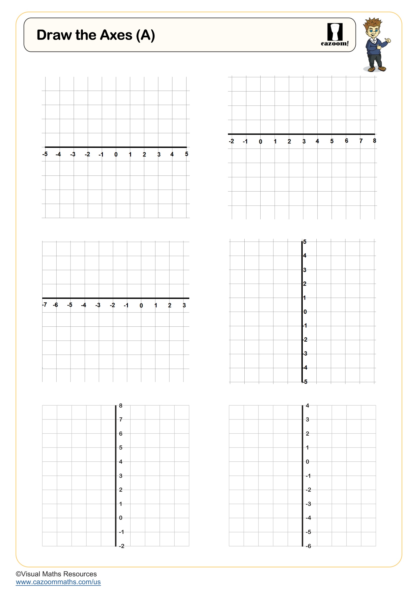 Draw the Axes (A) Puzzle | FREE Teaching Resources