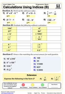 Year 10 Maths Worksheets | Printable PDF Worksheets