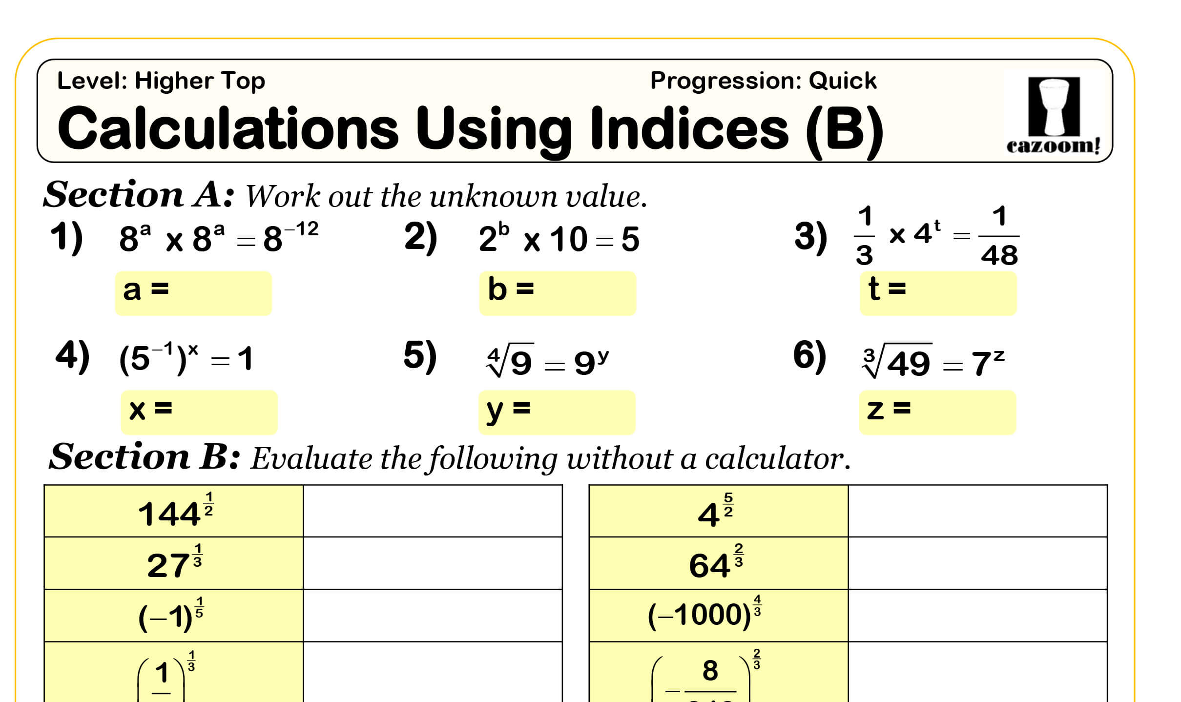 Year 10 Maths Worksheets Printable PDF Worksheets