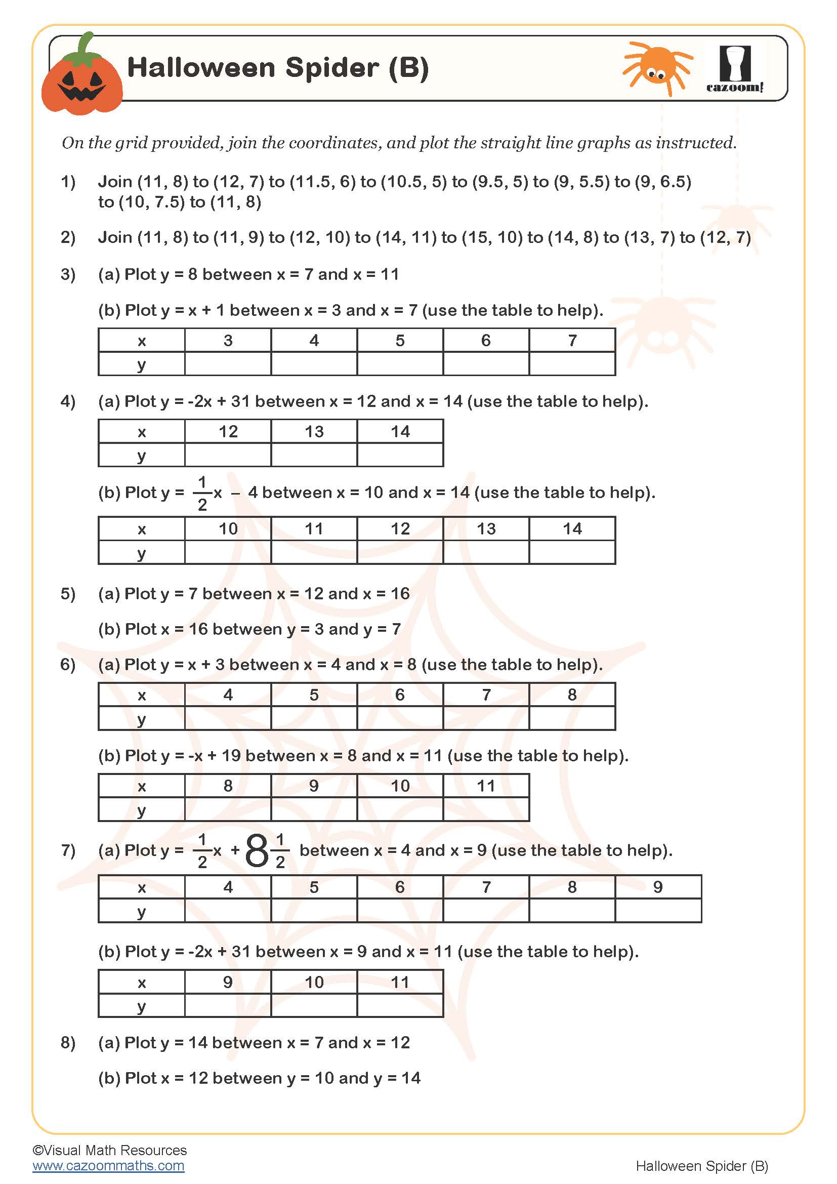 Halloween Maths Worksheets | Printable FREE Halloween Maths Worksheets