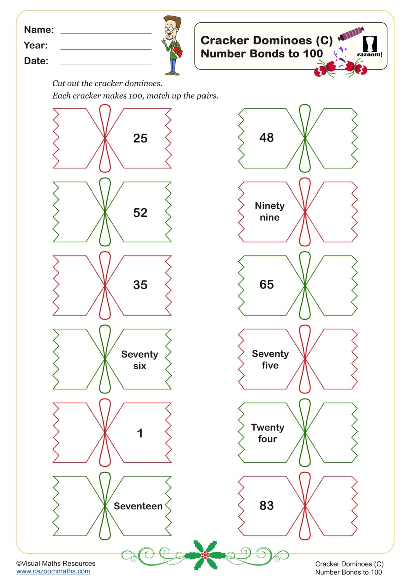 Christmas Maths Worksheets - Printable Christmas Worksheets Maths, PDF ...