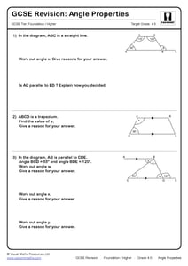 Angles in Triangles GCSE Questions | GCSE Revision Questions