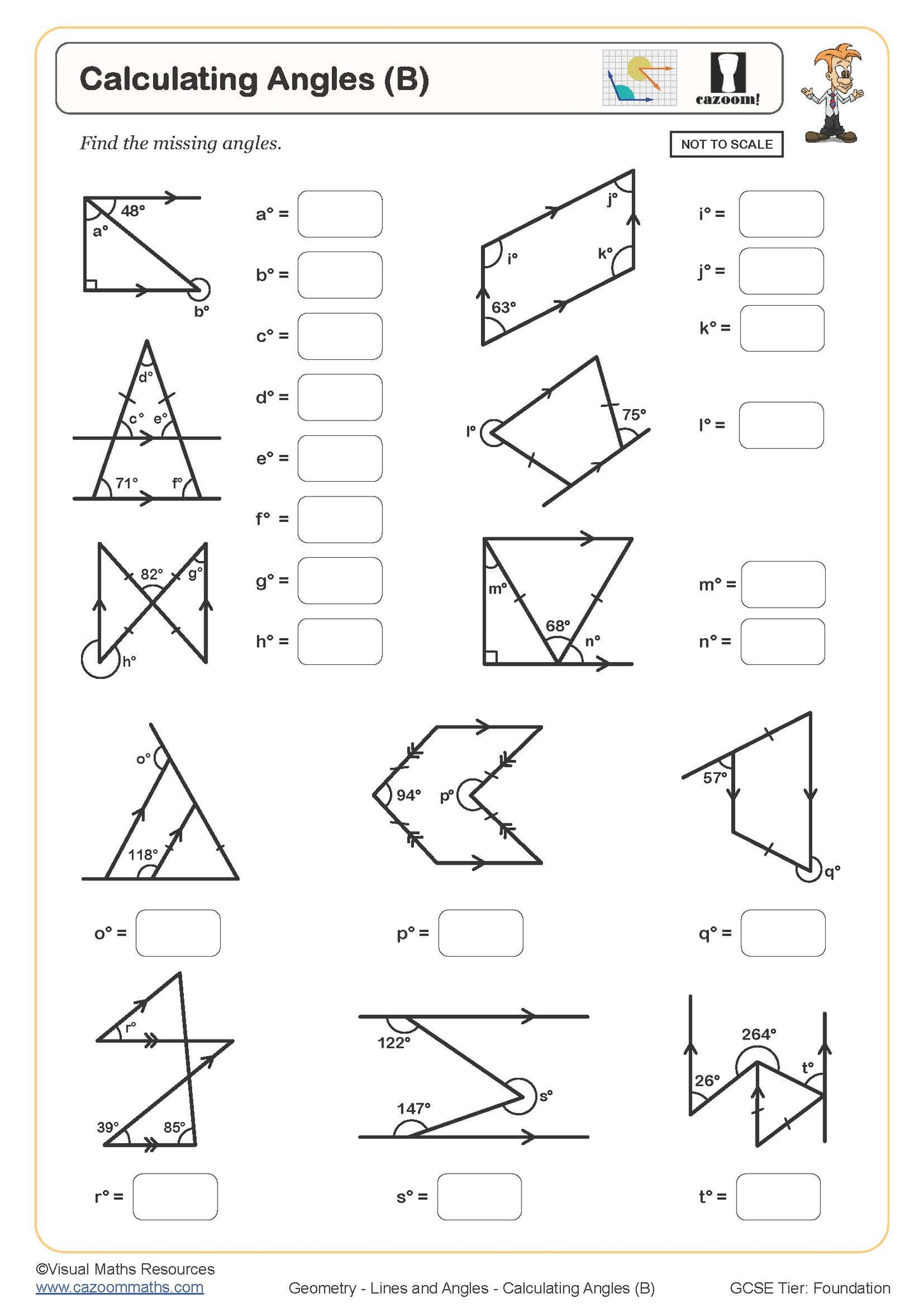 Calculating Bearings (A) Worksheet | Fun and Engaging PDF Worksheets