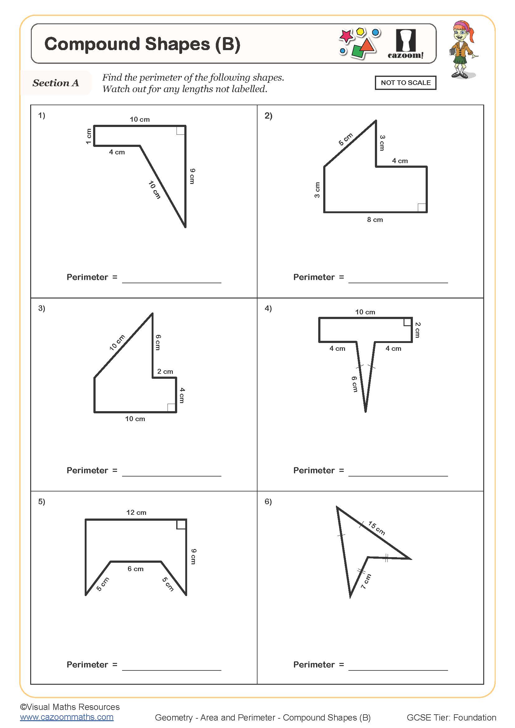 Year 9 Area and Perimeter Worksheets | PDF Printable Worksheets