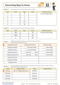 Converting from Standard Form Worksheet | Cazoom Maths Worksheets