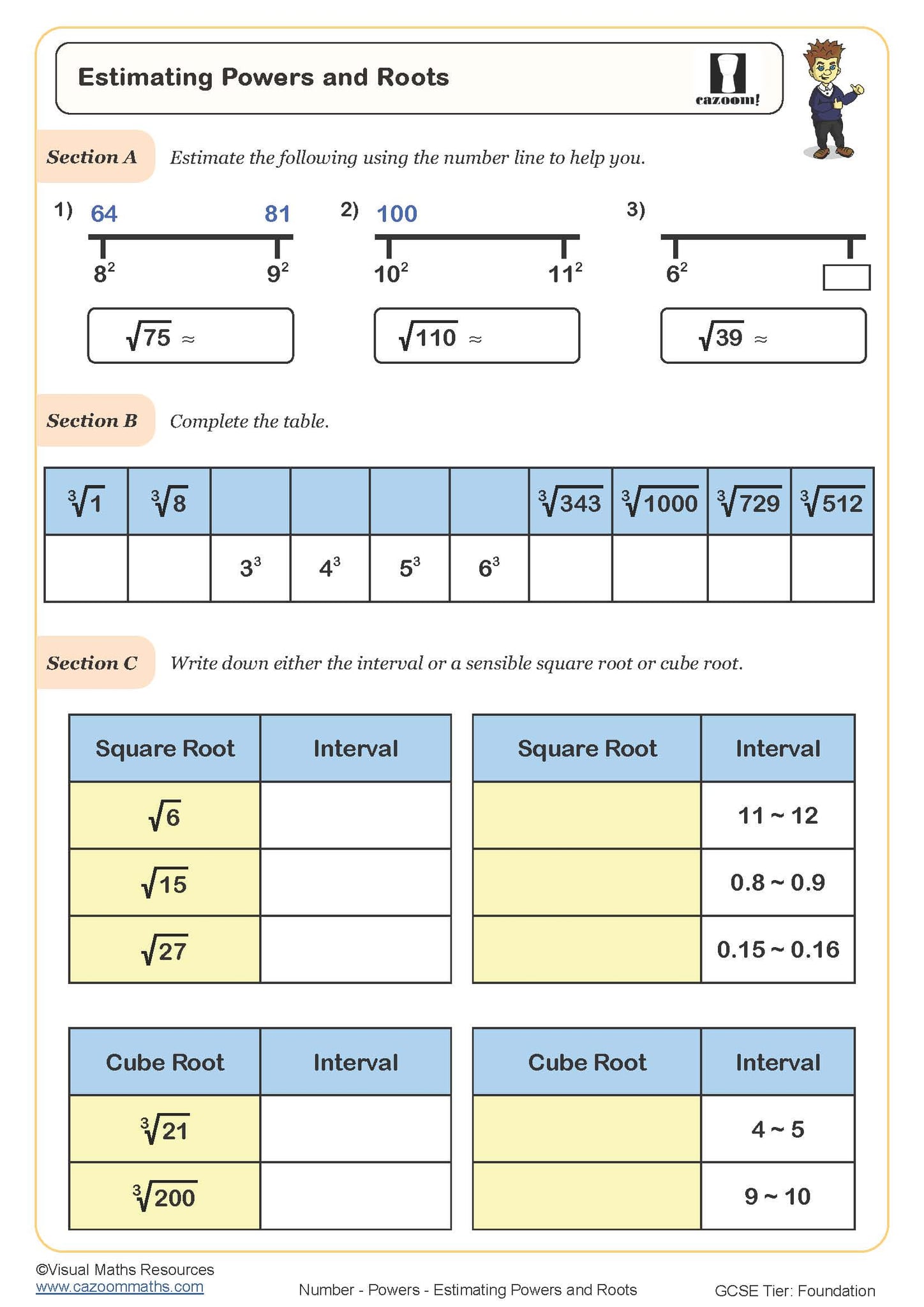 Estimate and Meaure Angles using Angle Notation Worksheet | Cazoom ...