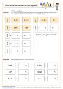 Fractions GCSE Questions | GCSE Revision Questions
