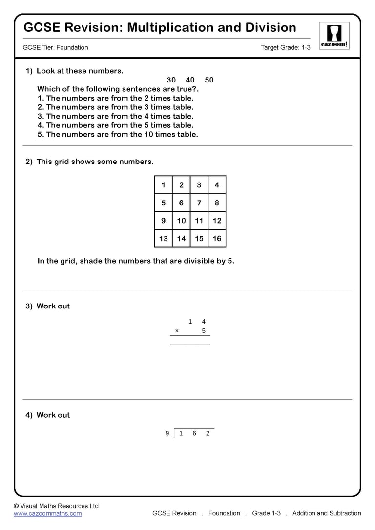 Multiplying by Zero Point Five Worksheet | Cazoom Maths Worksheets