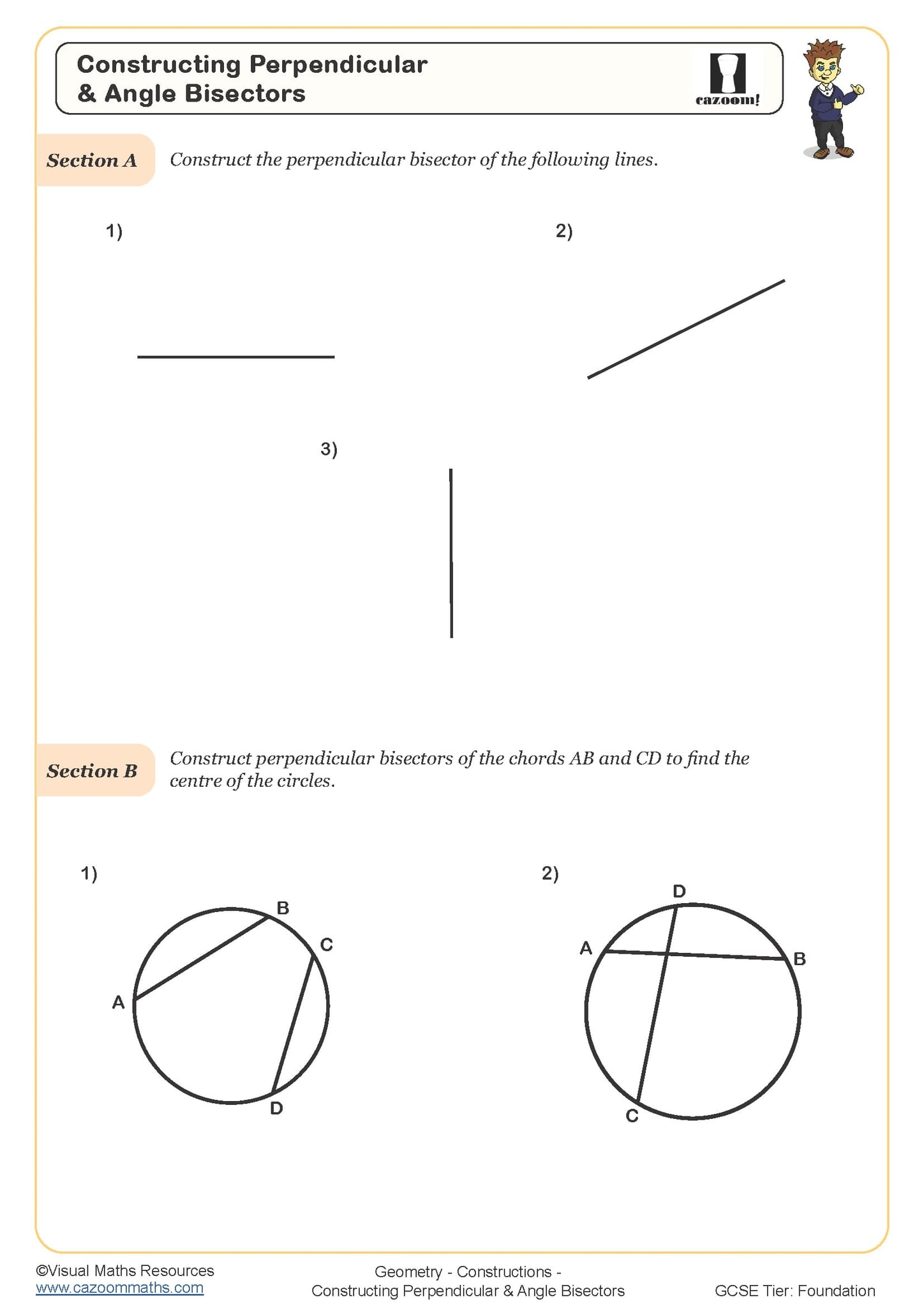 Perpendicular Line Equations GCSE Questions | GCSE Revision Questions