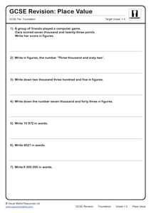 Place Value GCSE Questions | GCSE Revision Questions