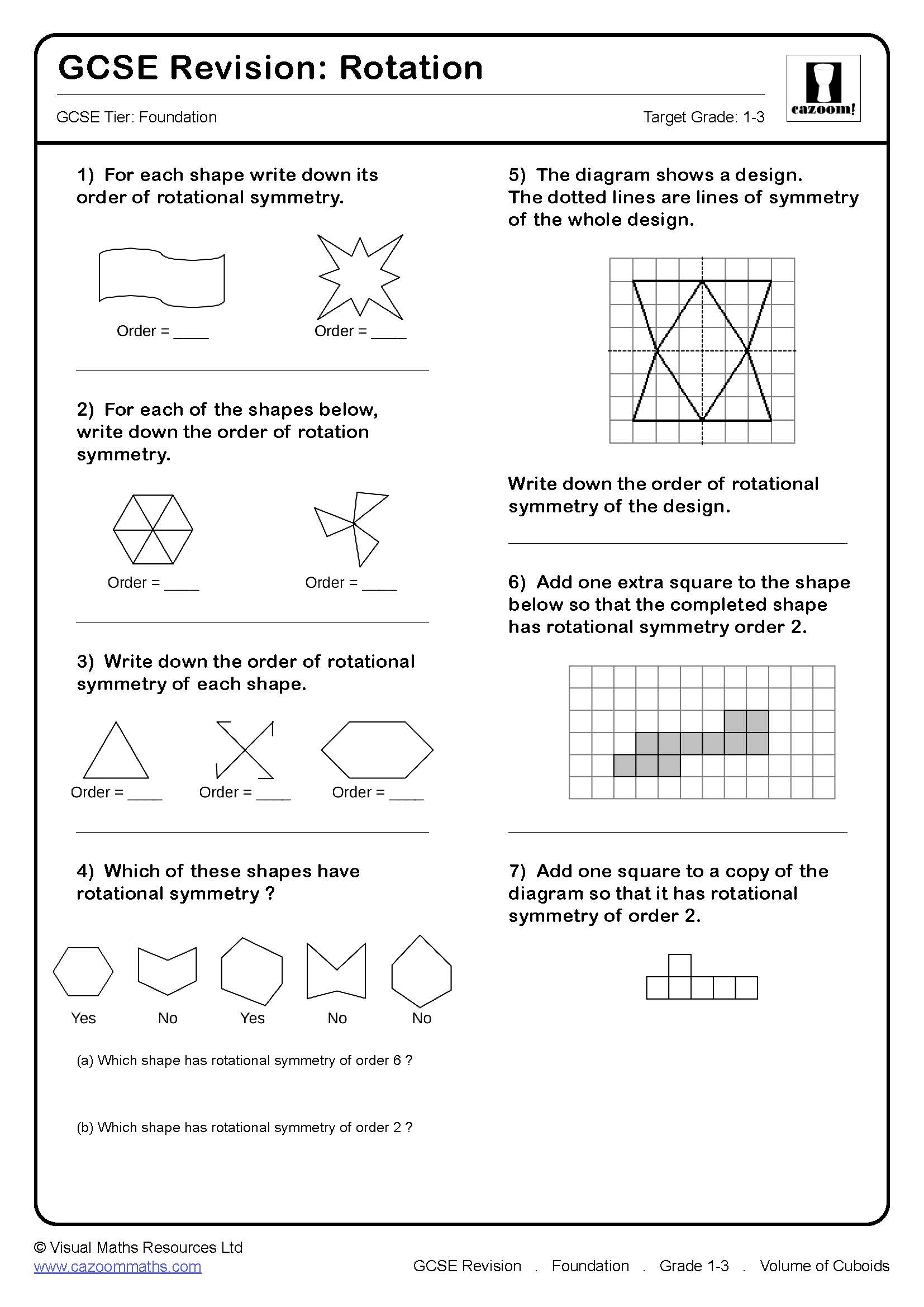 Rotation GCSE ions GCSE Revision ions