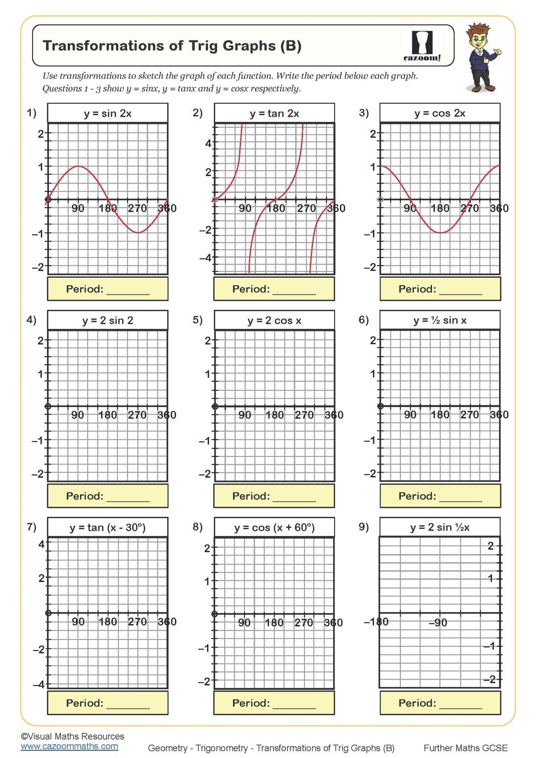 Transformations Gcse Questions Gcse Revision Questions