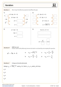 Iteration Worksheet | Fun and Engaging PDF Worksheets