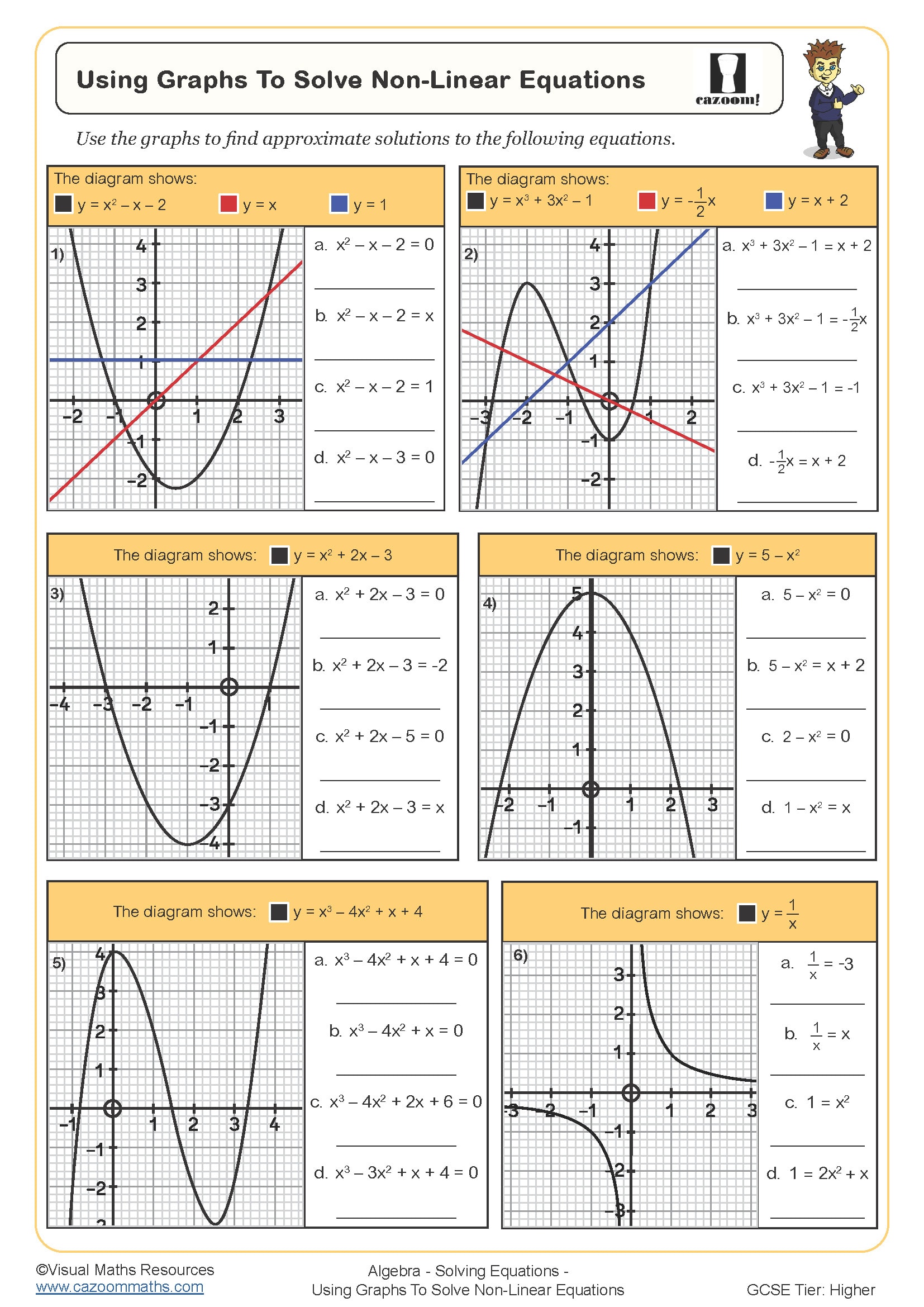 Forming and Solving Quadratic Equations Worksheet | Fun and Engaging ...