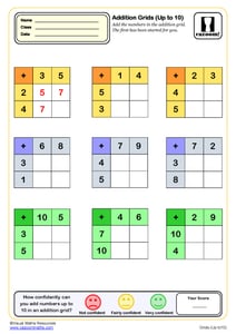 Addition Wheels adding three numbers Worksheet (A) | PDF printable ...