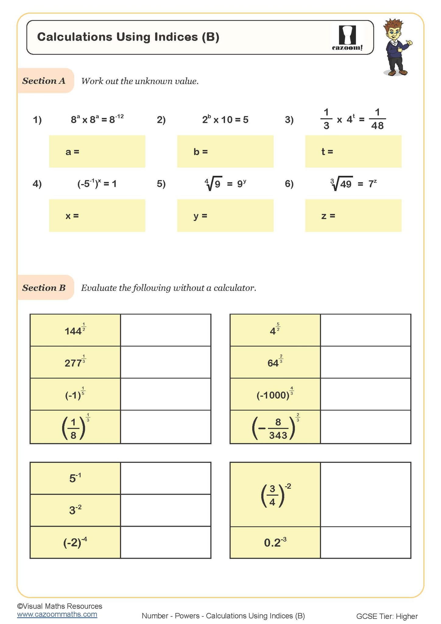 Year 10 Maths Worksheets | Printable PDF Worksheets