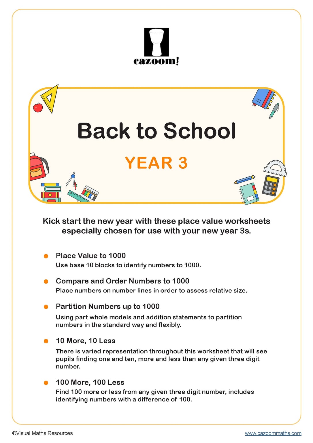 Back to School - Year 6 Worksheet | Key Stage 2 PDF Events Worksheets