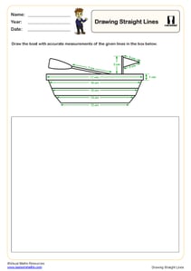 Drawing Straight Lines Worksheet | Fun and Engaging Year 3 PDF Worksheets