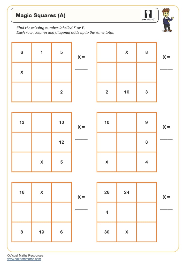 Magic Squares | FREE Teaching Resources