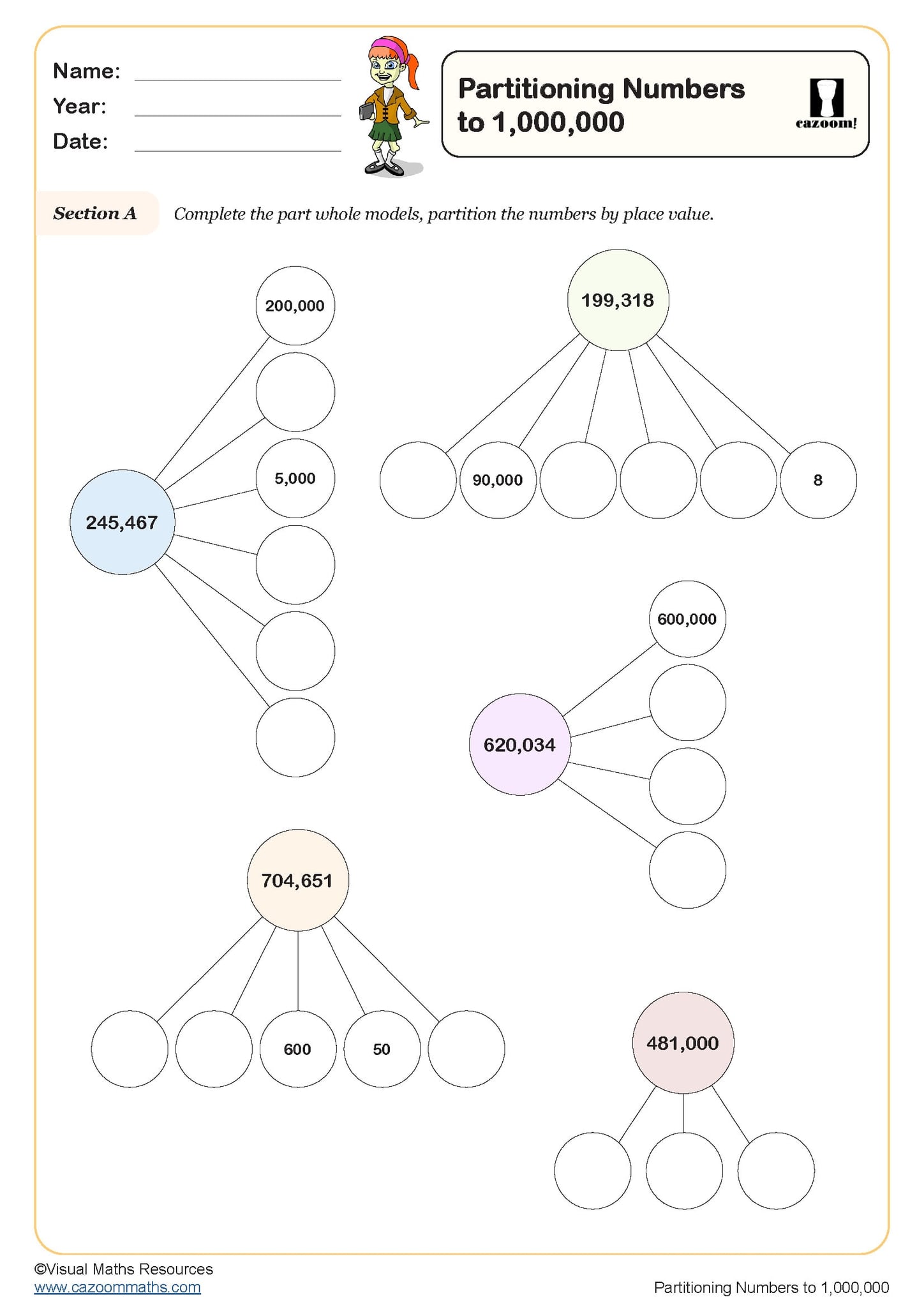Partioning Rectangles Worksheet | Fun and Engaging Year 3 PDF Worksheets