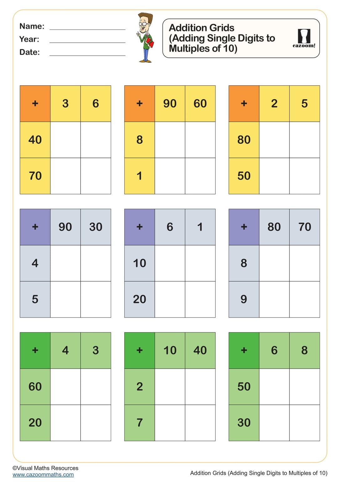 Factor Pair Puzzle Worksheet | Fun and Engaging Year 4 Number Worksheet