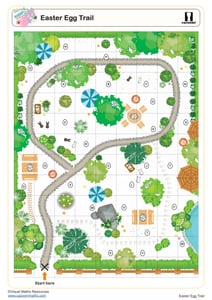 Easter Bunny Coordinate Picture Worksheet | Printable PDF Year 4 and 5 ...