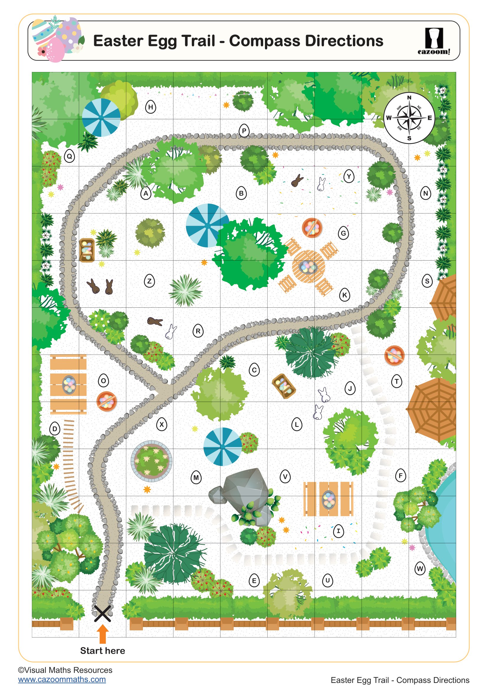 Easter Maths Worksheets - Printable PDF Easter Maths Worksheets