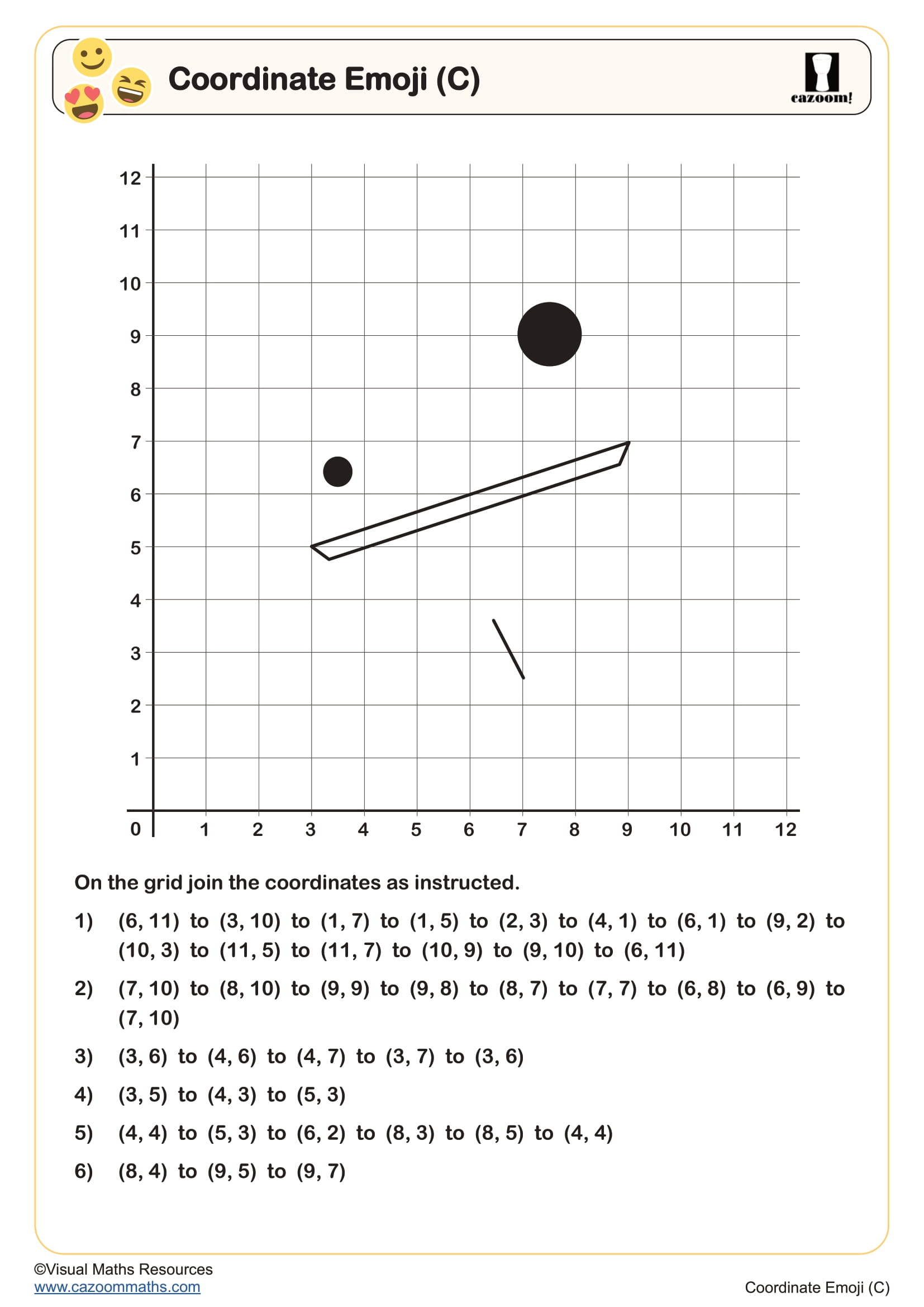 Position and Direction Worksheets - Printable Maths Direction ...