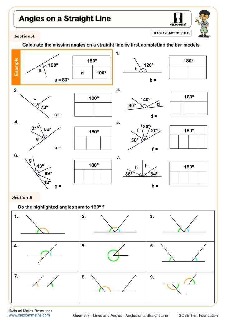 The Cosine Rule - Finding Lengths Worksheet | Fun and Engaging Year 10 ...