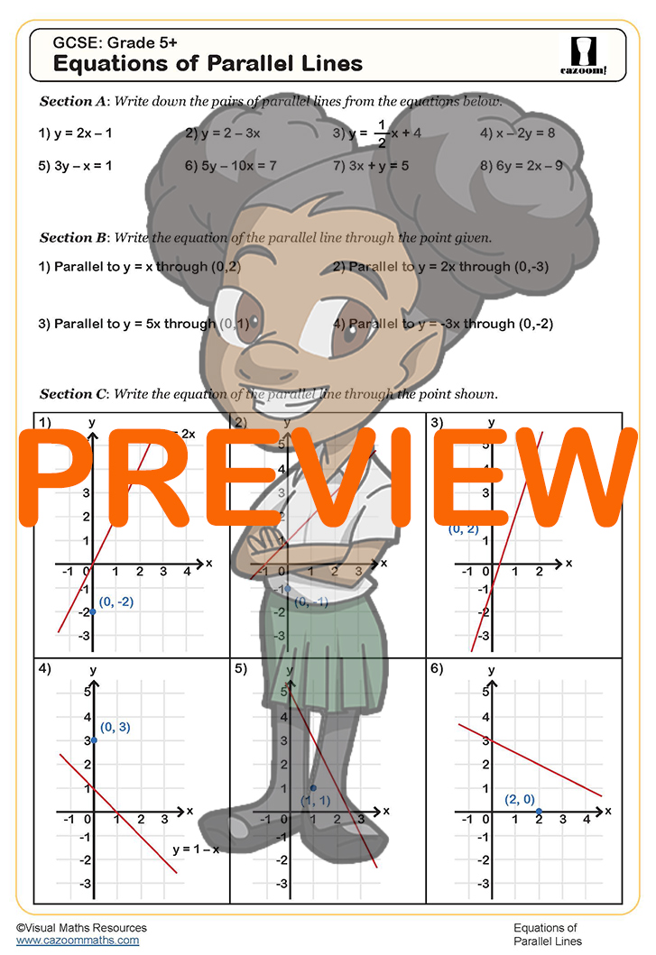 KS3 and KS4 Linear Functions Worksheets - Graphing Linear Functions ...