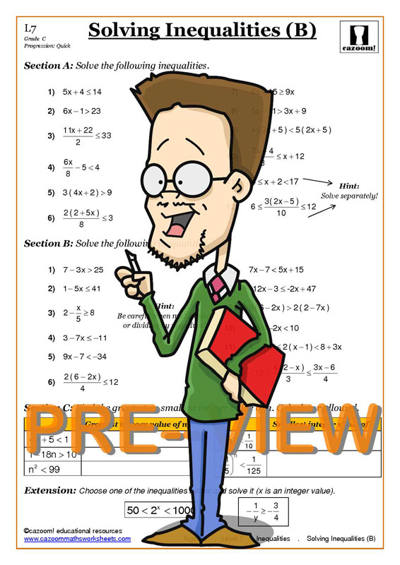 Cazoom Solving Linear Equations D Answers - Tessshebaylo