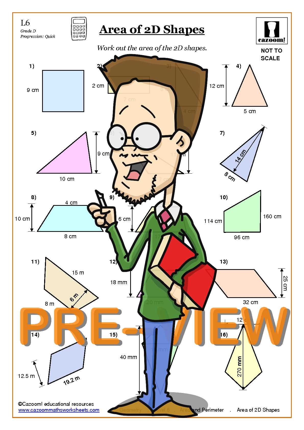 Area Worksheets KS3 | Perimeter Area Worksheets | Area of Triangles