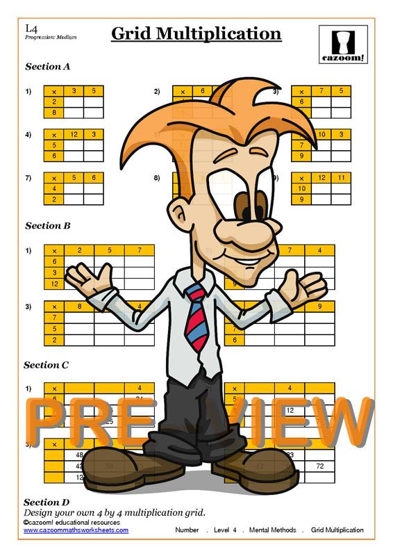 Mental Maths Worksheets | Cazoom Maths Worksheets