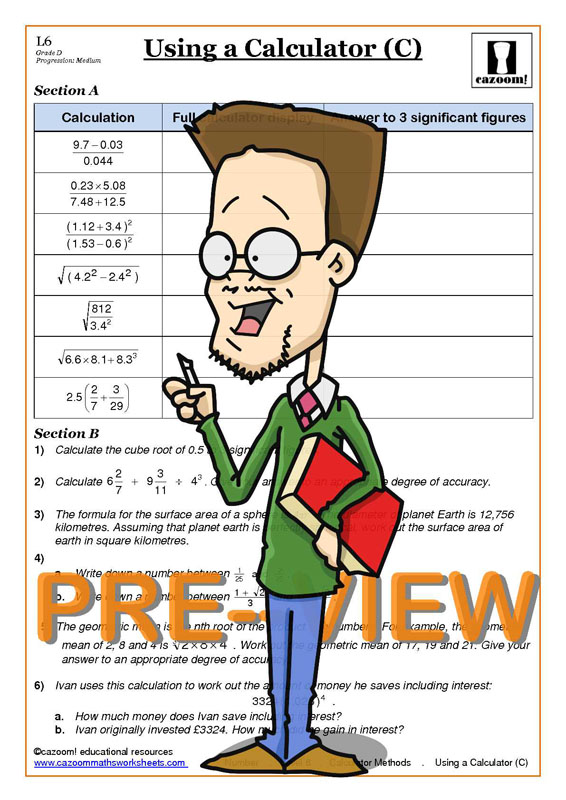 Year 7 Number Maths Worksheets - Year 7 Maths Worksheets
