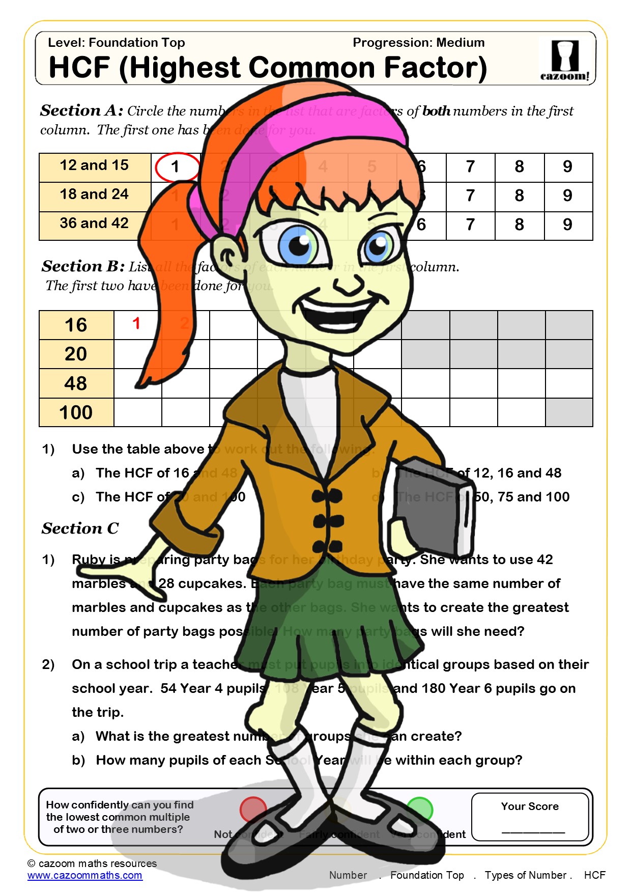 Cazoom Maths Worksheets - Maths worksheets