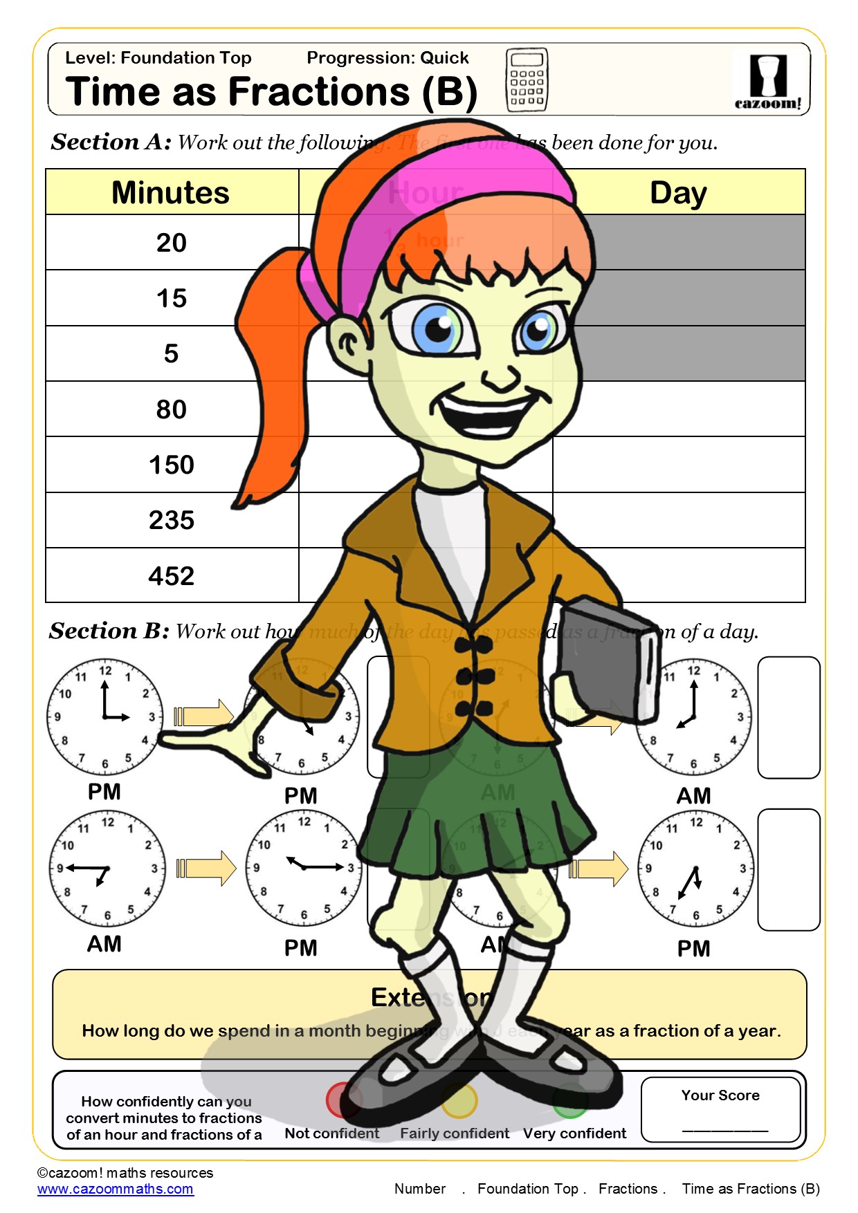 Fractions Worksheets - Equivalent Fractions Worksheet - Printable ...